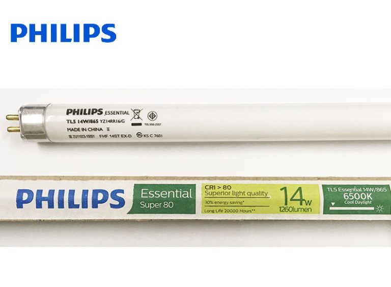 Bóng đèn huỳnh quang Philips T5 14W 0.6m/ T5 0m6 -TL5 14w/865 - Đại lý đèn Led Philips